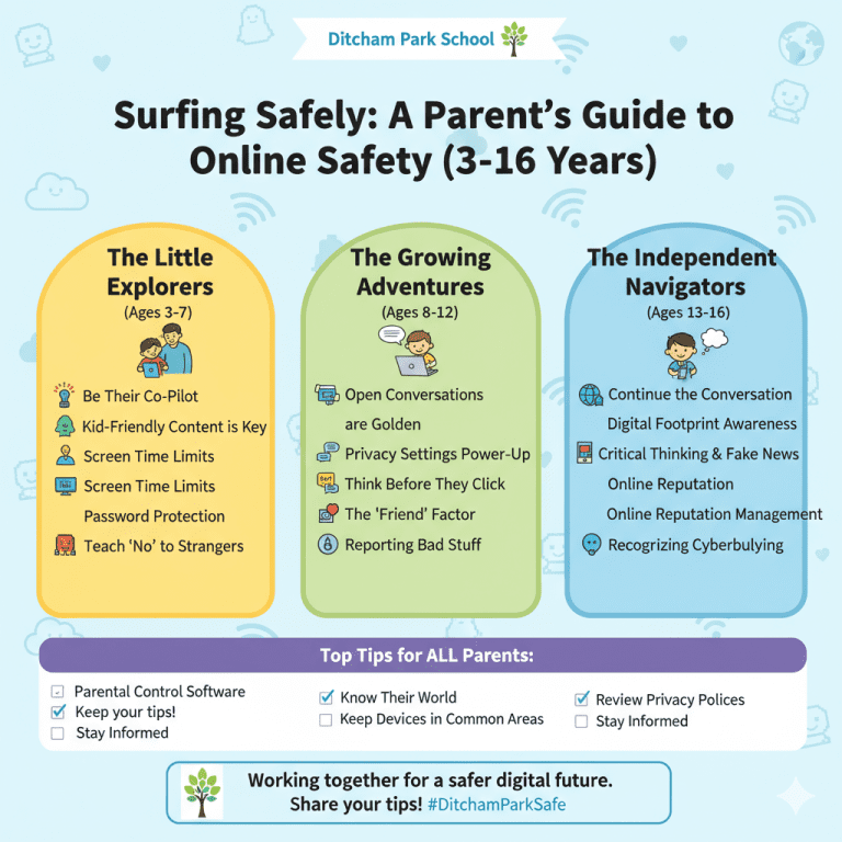 Surfing Safely: A Parent's Guide to Online Safety - Ditcham Park School